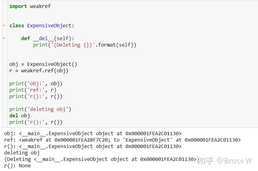 PyMOTW学习笔记-weakref - 知乎
