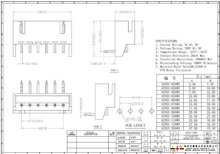 TJC3连接器端子规格书 - 知乎