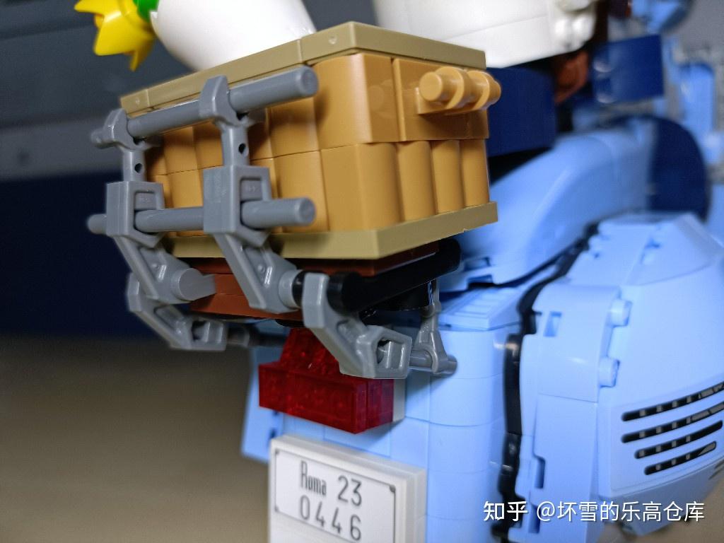 乐高创意高手系列：10298 Vespa 125踏板摩托车测评 - 知乎