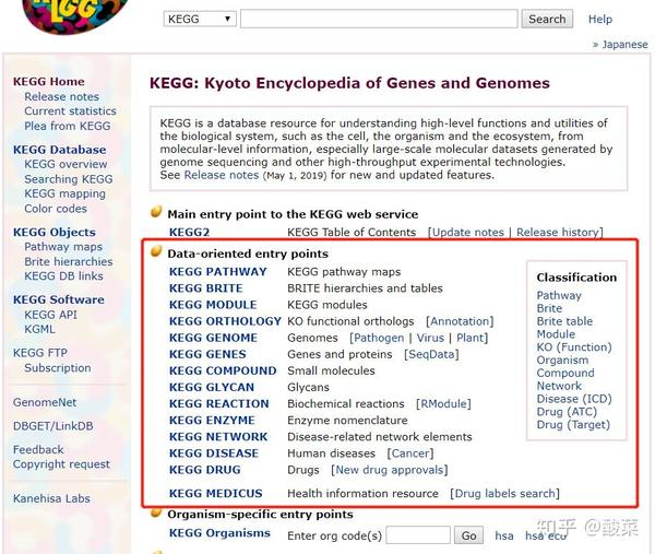 那些 科研汪最想了解的KEGG基本功能 - 知乎