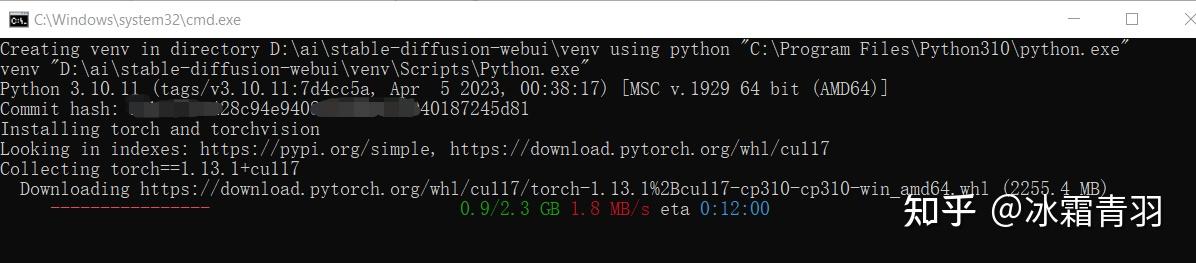 stable diffusion webui 更换 Python 版本 - 知乎