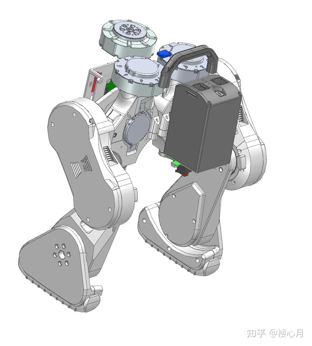 宇树Qmini双足机器人方案及结构简析 - 知乎