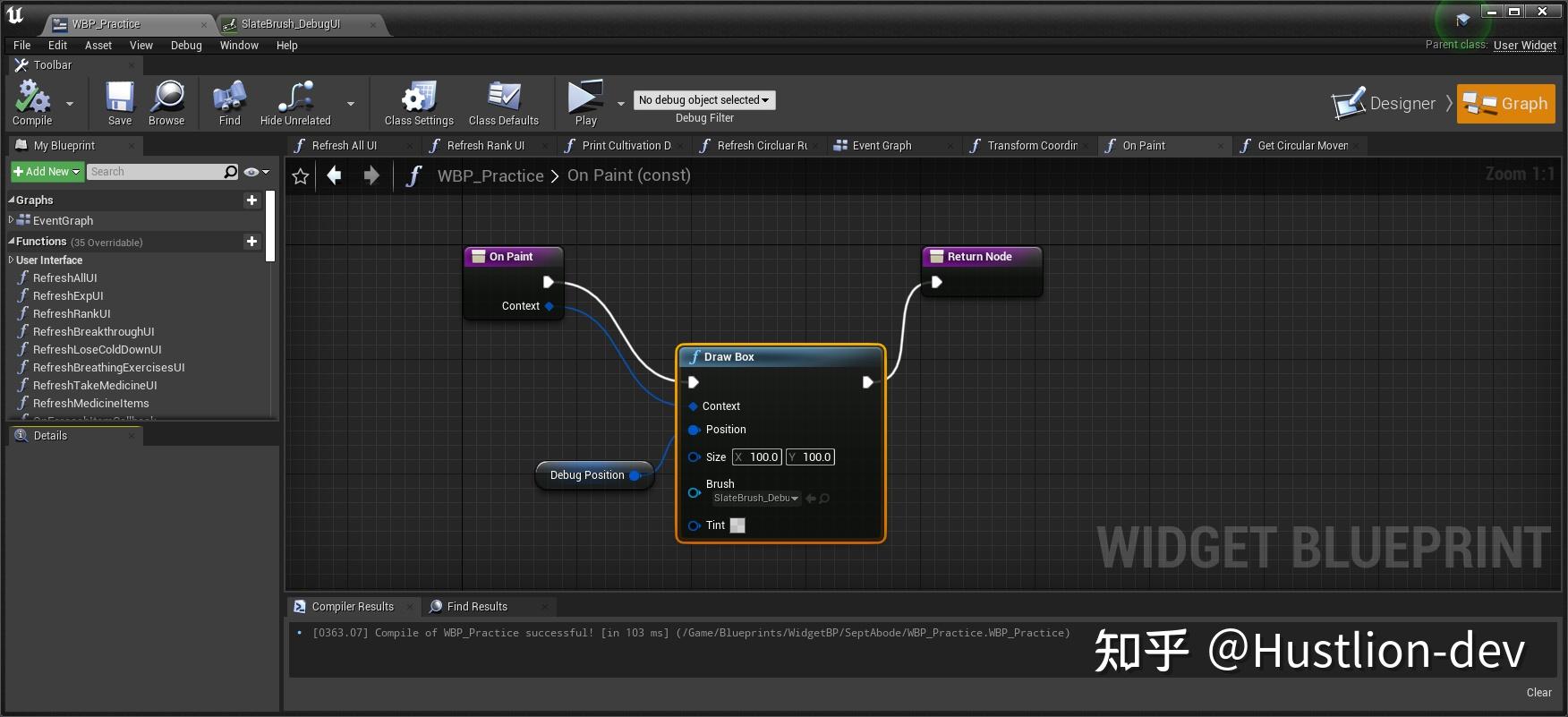 UE 4.27 UI 上面绘制 Debug Box/DrawBox - 知乎