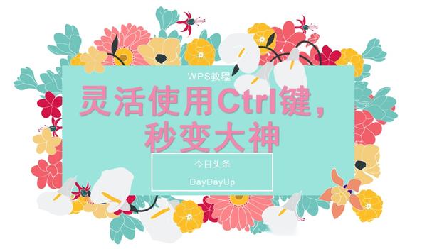 WPS表格技巧：灵活使用Ctrl键，秒变大神 - 知乎