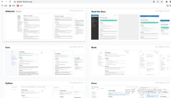 Sphinx+gitee+Read the Docs搭建在线文档系统 - 知乎