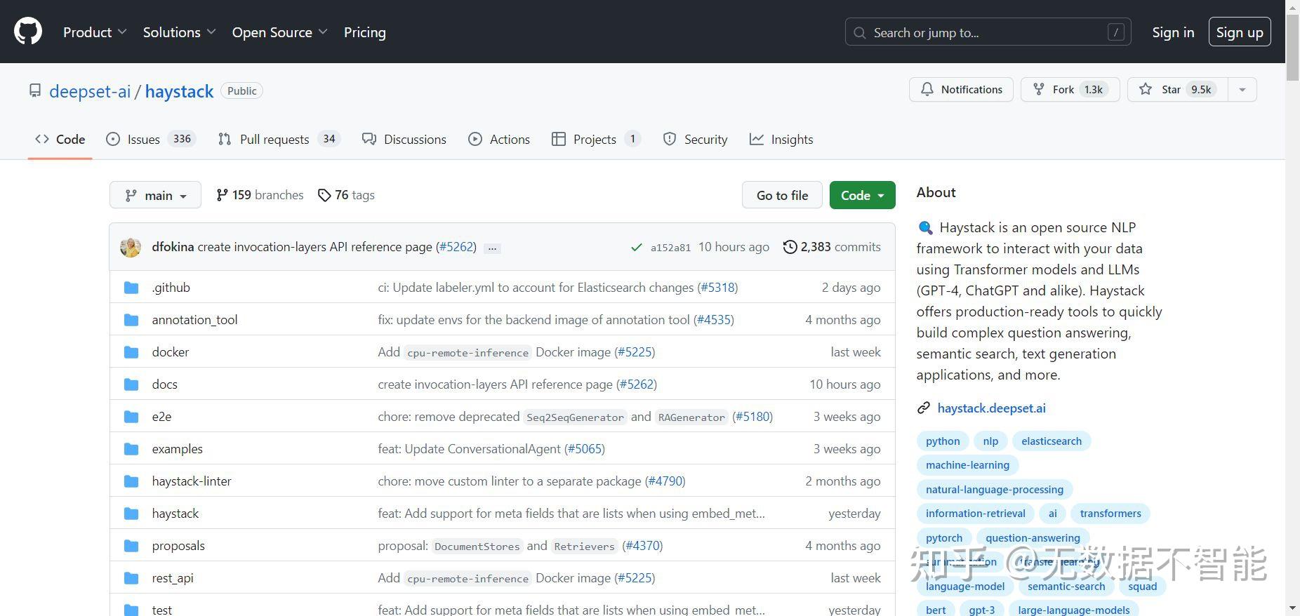Haystack：建立端到端的NLP应用程序的工具箱 - 知乎