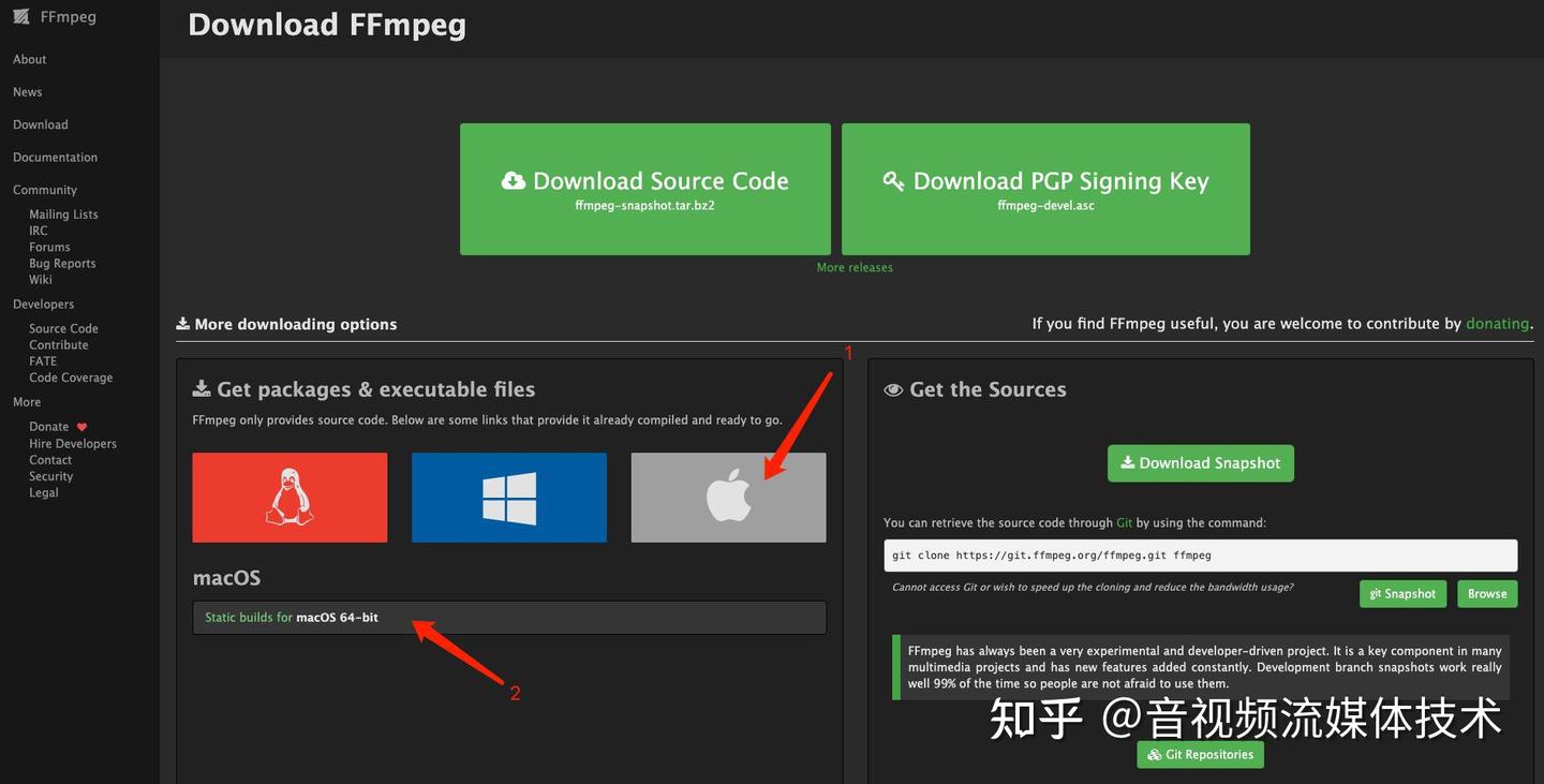 MacOS快速安装FFmpeg - 知乎