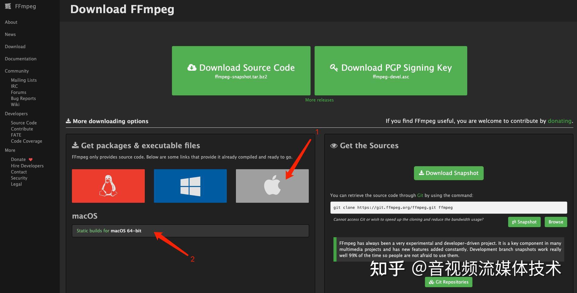 MacOS快速安装FFmpeg - 知乎