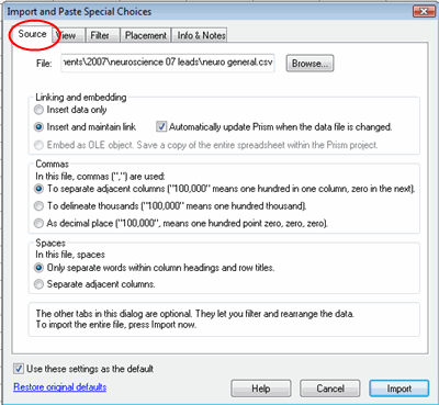 Graphpad-从 Excel 到 Prism 的粘贴方式 - 知乎