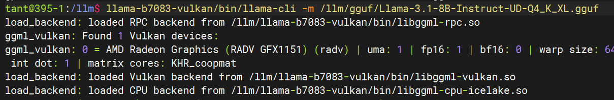 AMD AI 395 显卡 LLM 推理测试：LLAMA.CPP的Vulkan 与 ROCM 后端对比 - 知乎