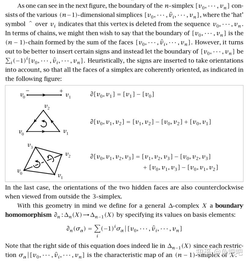 Simplicial complex, Simplicial homology - 知乎