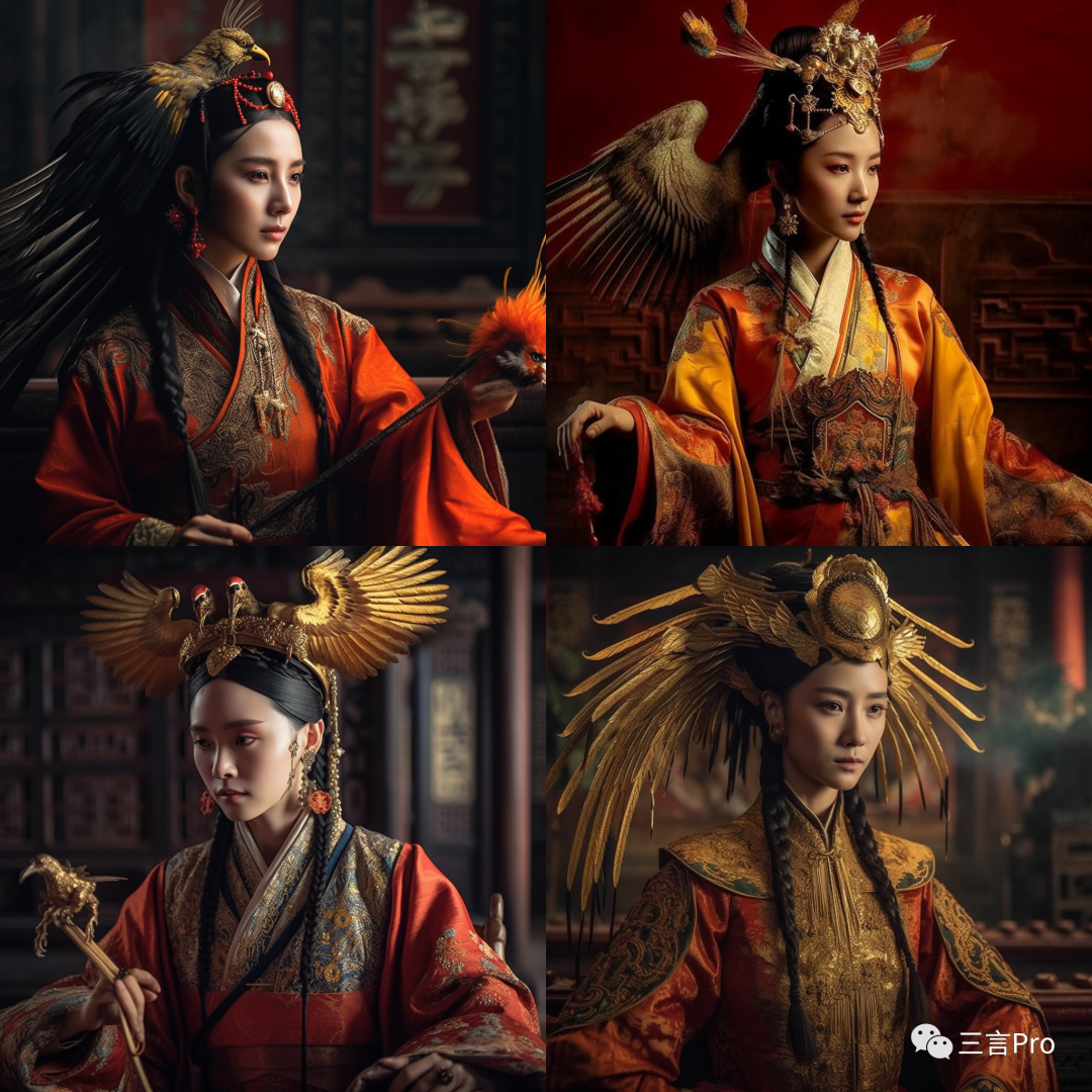 效果惊人！我们用Midjourney生成了四大名著里的23个经典人物画像 - 知乎