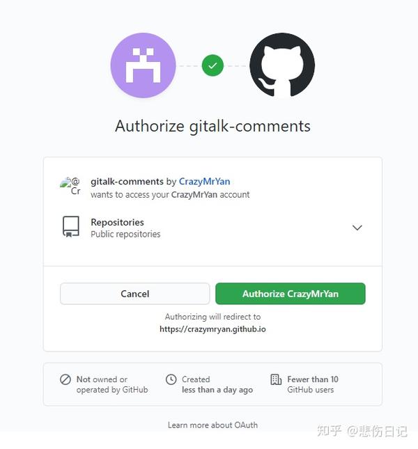 五分钟搭建博客评论组件-gitalk - 知乎