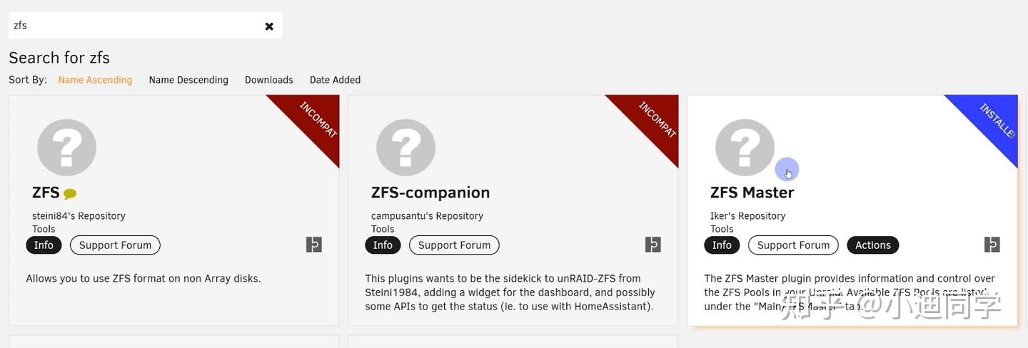 Unraid 自动检测 ZFS 池，ZFS 池可视化显示 - 知乎