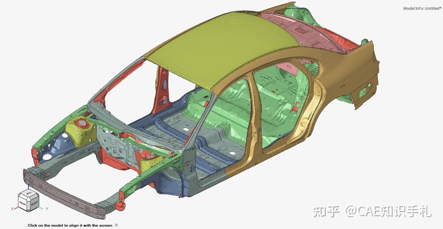 005. 【案例】详解——基于HyperWorks + Ls-Dyna白车身自由模态分析 - 知乎