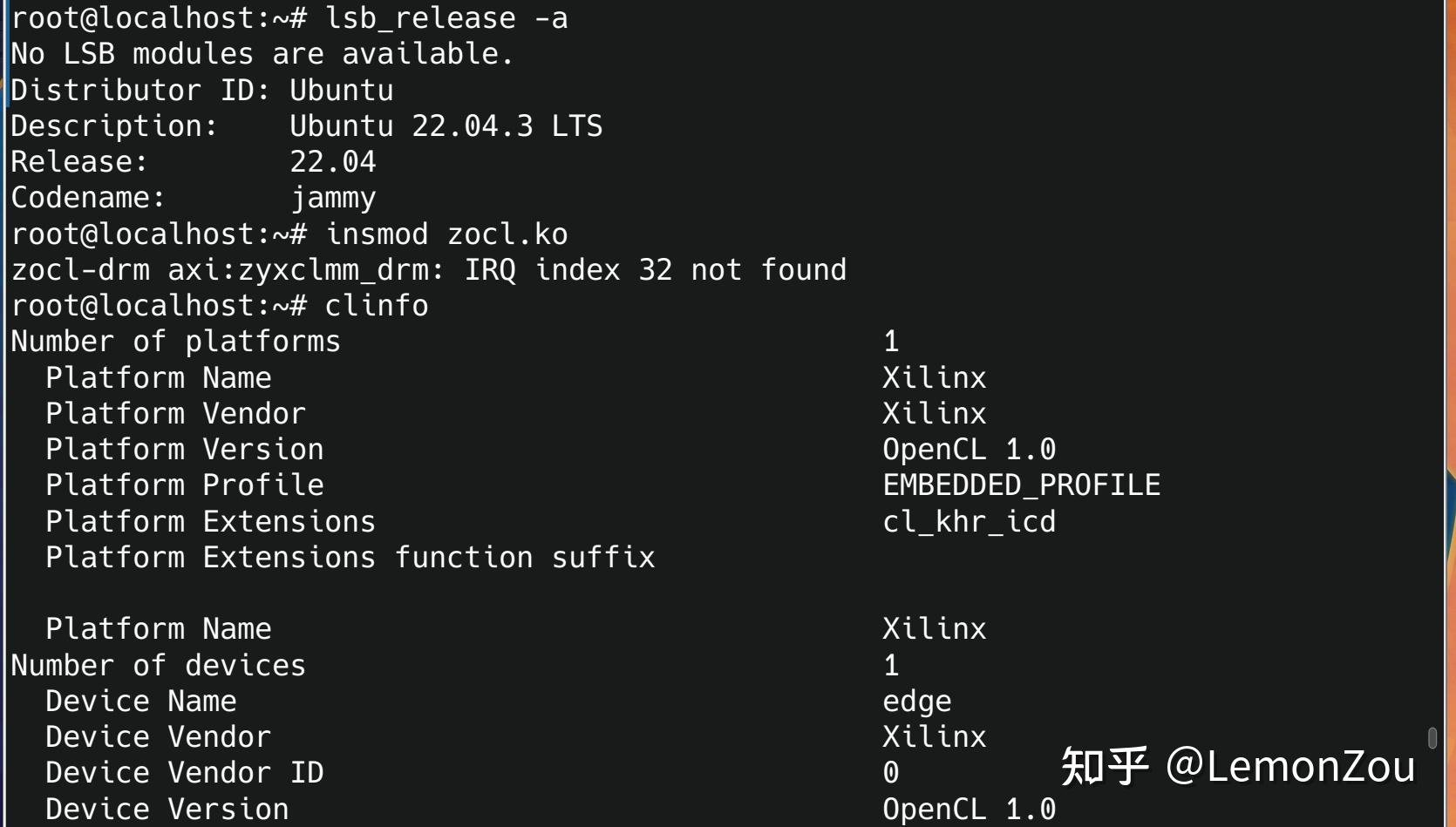 Zynq Ubuntu系统 Vitis硬件加速平台 - 知乎