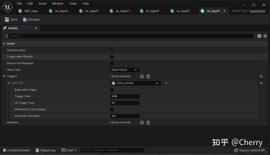 UE5 EnhancedInput InputTrigger - 知乎