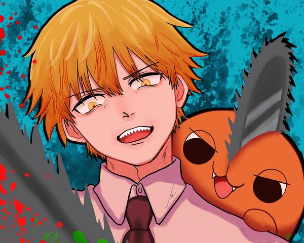 Chainsaw Man 电锯人-癫痴壁纸 - 知乎