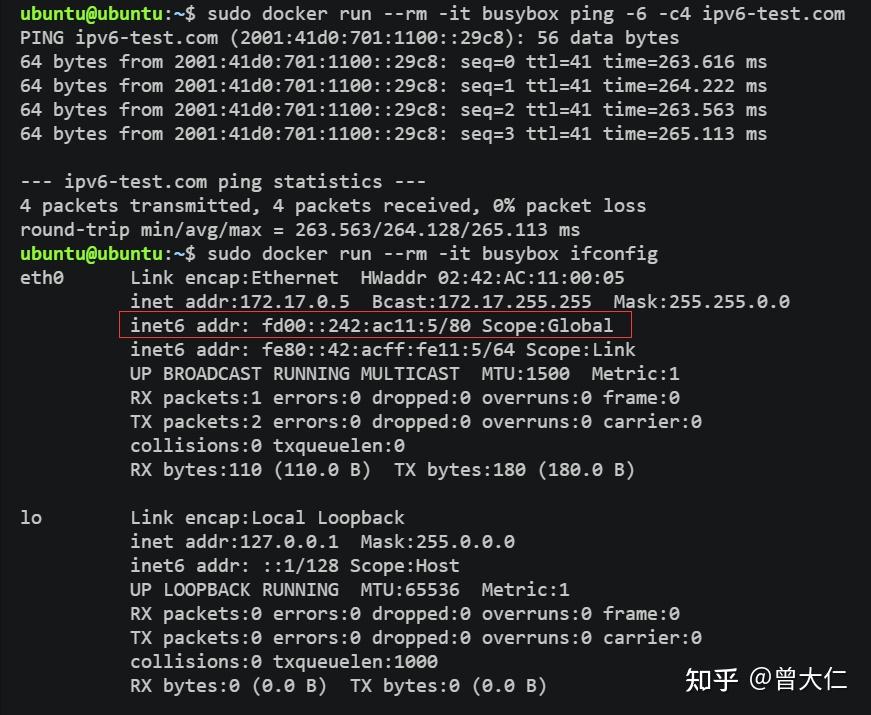 docker 容器开启ipv6 - 知乎