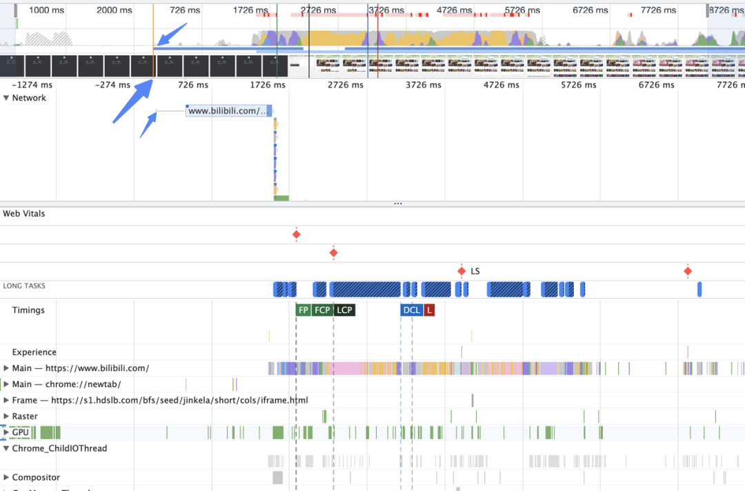 从 B 站出发，用 Chrome devTools performance 分析页面如何渲染 - 知乎