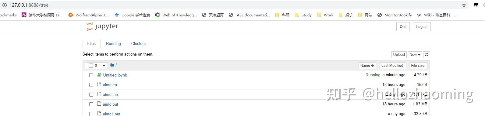 使用jupyter notebook在线实时查看分子动力学的运行过程并处理数据 - 知乎
