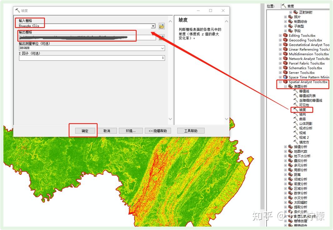 ArcGIS「DEM地形地貌分析_下篇3」——区域规划分析底图制作 - 知乎
