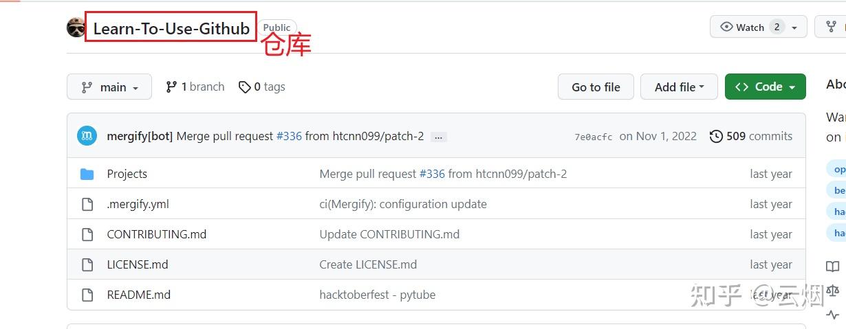 根据b站整理的Github入门教程和新手教程 - 知乎