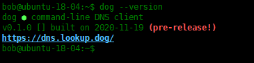 Dog-用于DNS查询的命令行工具 - 知乎