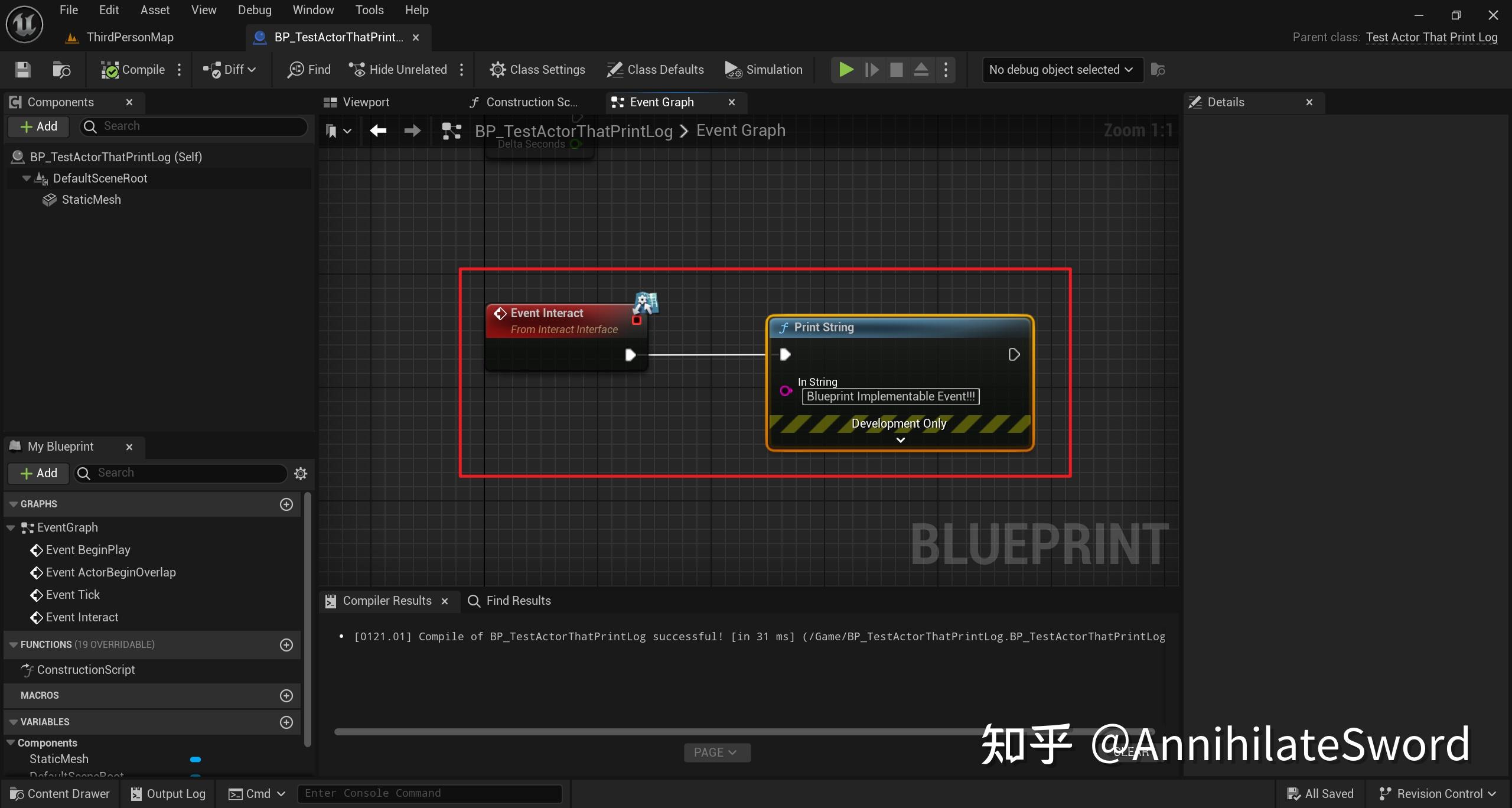 【UE5 C++】Interface - 知乎
