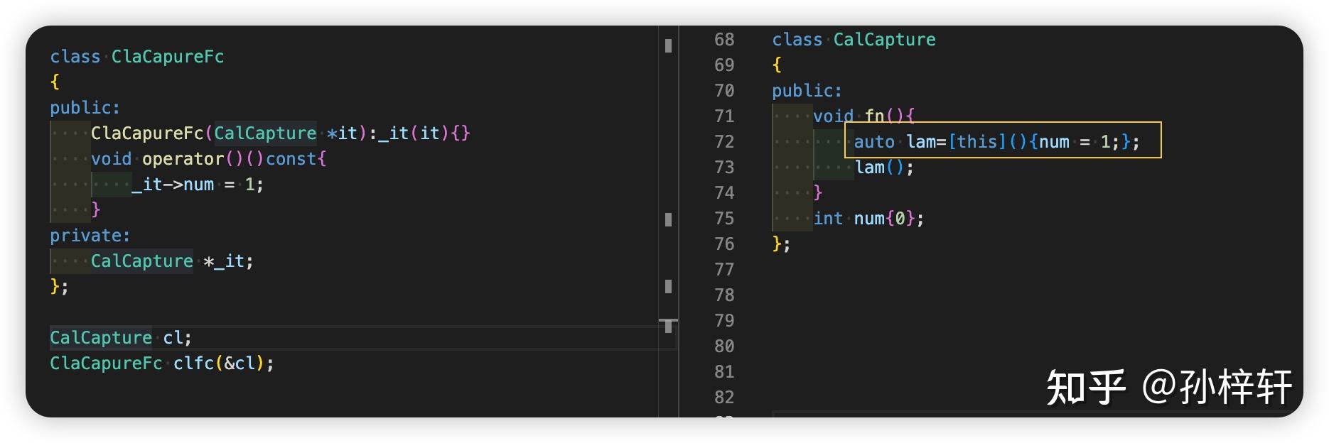 一文深入了解C++ lambda（C++17） - 知乎