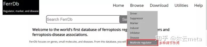 科研干货| FerrDb — 铁死亡研究分析利器！ - 知乎