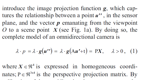 相机内参模型Scaramuzza/ocam详解 - 知乎