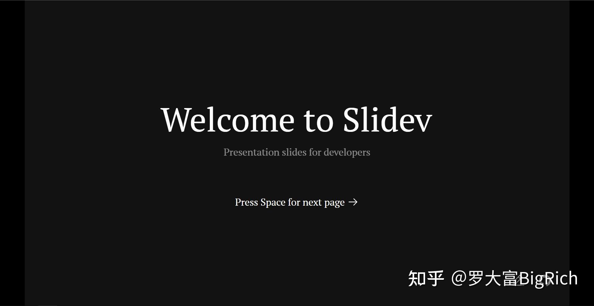 使用 Markdown 制作 PPT --- Slidev - 知乎