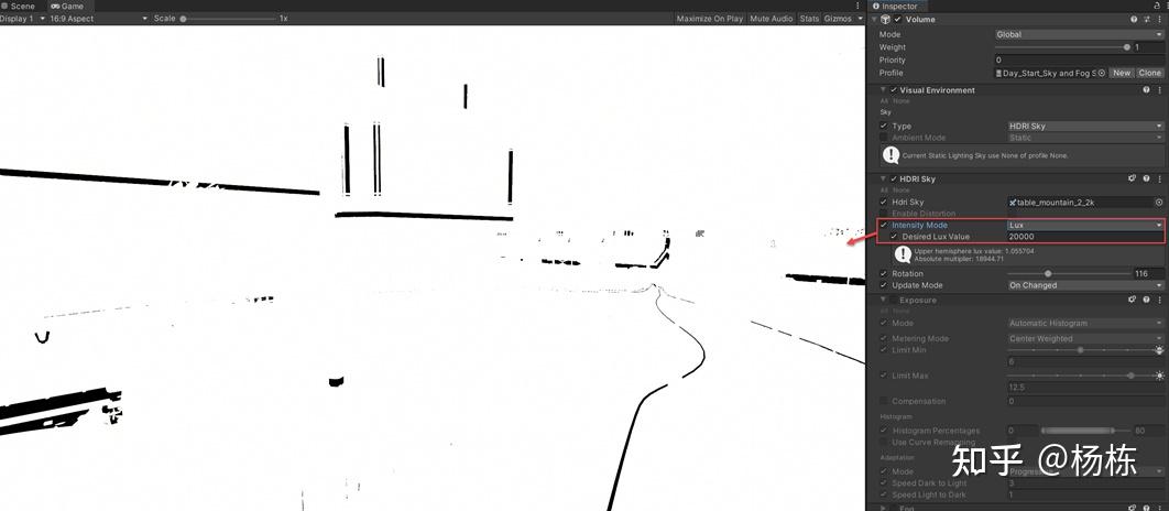 Unity HDRP室外场景打光流程分享（下篇）使用HDRP基于物理的光照系统 - 知乎