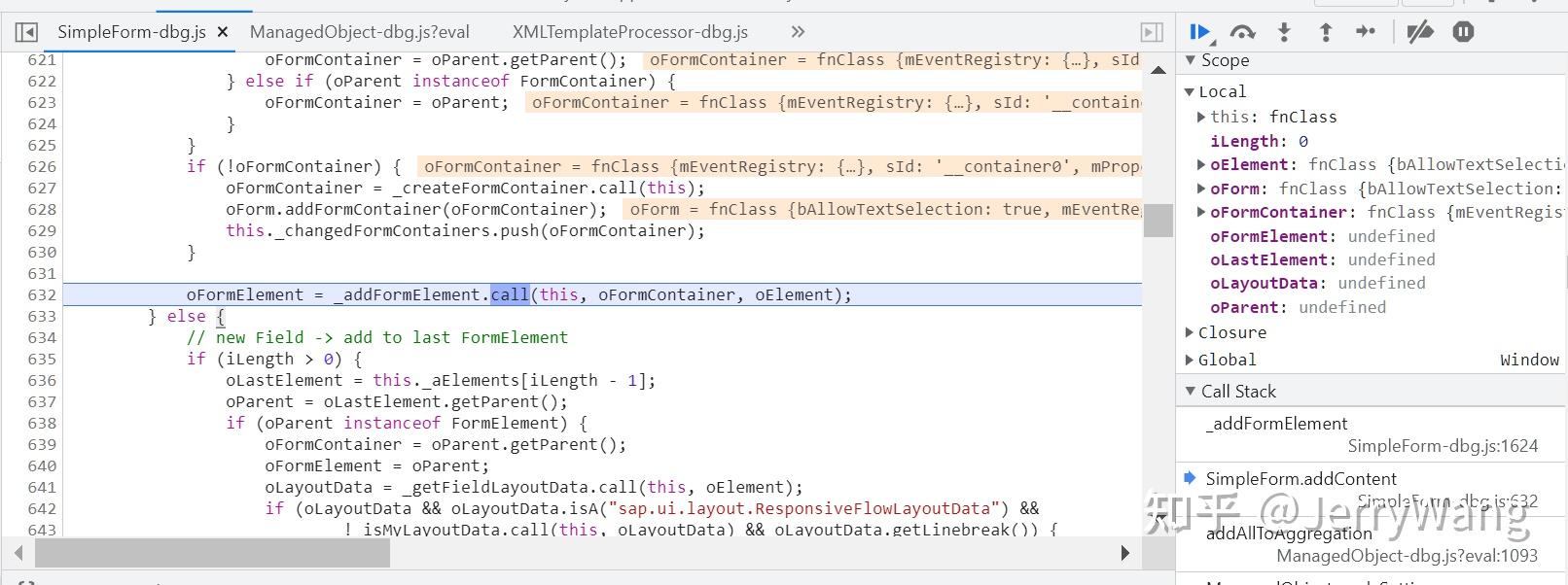 Sap Ui5 Simpleform 控件实例的初始化调试 知乎
