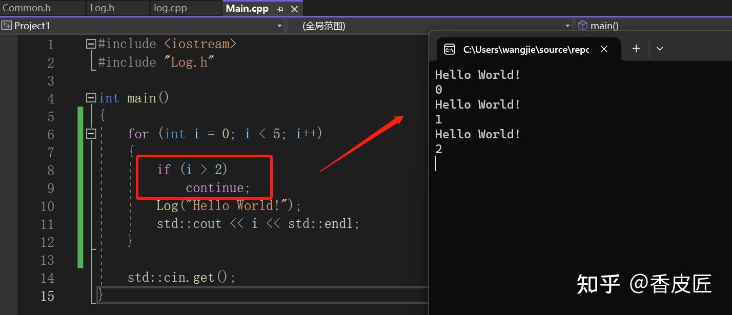 11 - C++控制流语句(continue, break, return) - 知乎