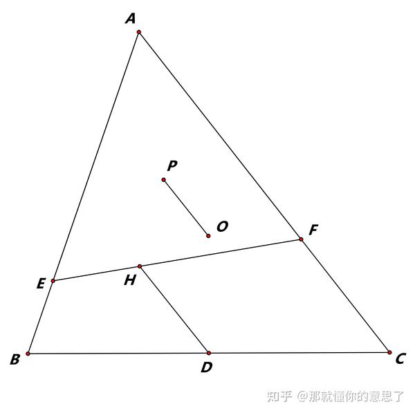 一道平面几何的三角证明 知乎