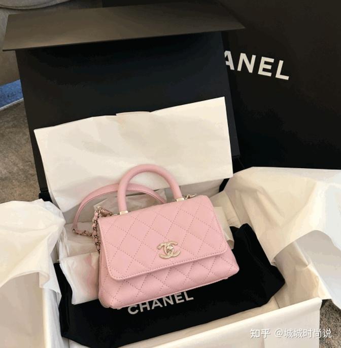 Chanel 25p mini handle粉紫色太可爱了 - 知乎