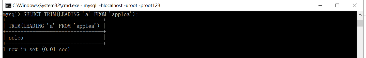 MySQL|trim() 函数用法 - 知乎