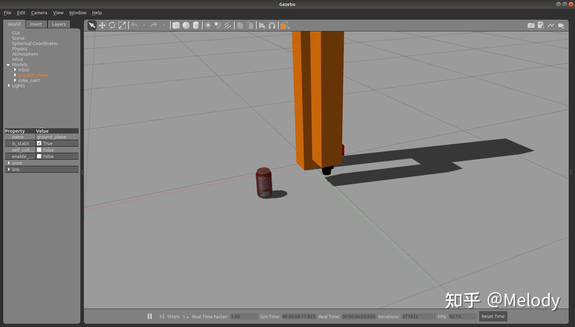 ROS入门（九）：ROS与gazebo通信 - 知乎
