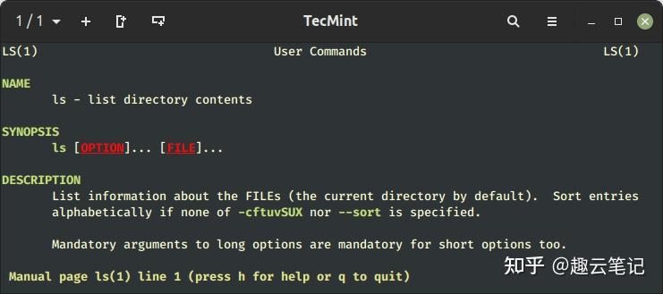 Linux中的20个基本“ls”命令示例 - 知乎