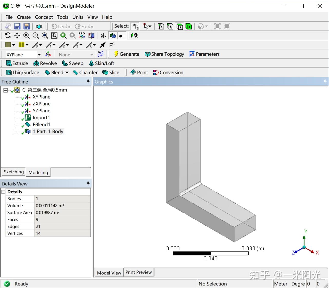 Ansys workbench的Imprint Faces（印记面 映射面），面分割 - 知乎