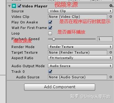 Unity的UGUI-RowImage搭配VideoPlayer实现Unity中视频播放（附VideoPlayer播放视频没有声音解决方法） - 知乎