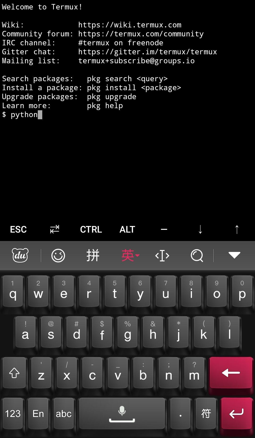 【小白教程】Termux实现安卓手机Python编程 - 知乎