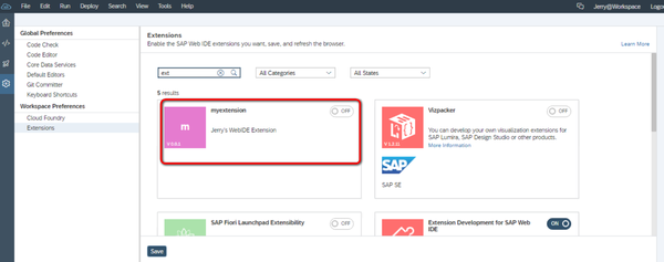 如何为SAP WebIDE开发扩展(Extension)，并部署到SAP云平台上 - 知乎