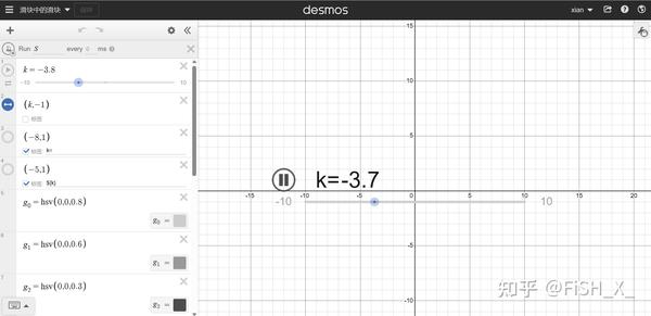 Desmos基础教程(1) / 滑块 - 知乎