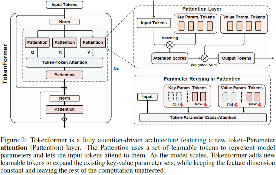 （2025|ICLR|北大 & 谷歌，模型参数视为 Token，Transformer 扩展）TokenFormer - 知乎