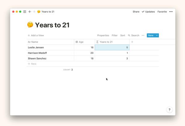 【Notion教程】Notion 数据库公式 - 知乎