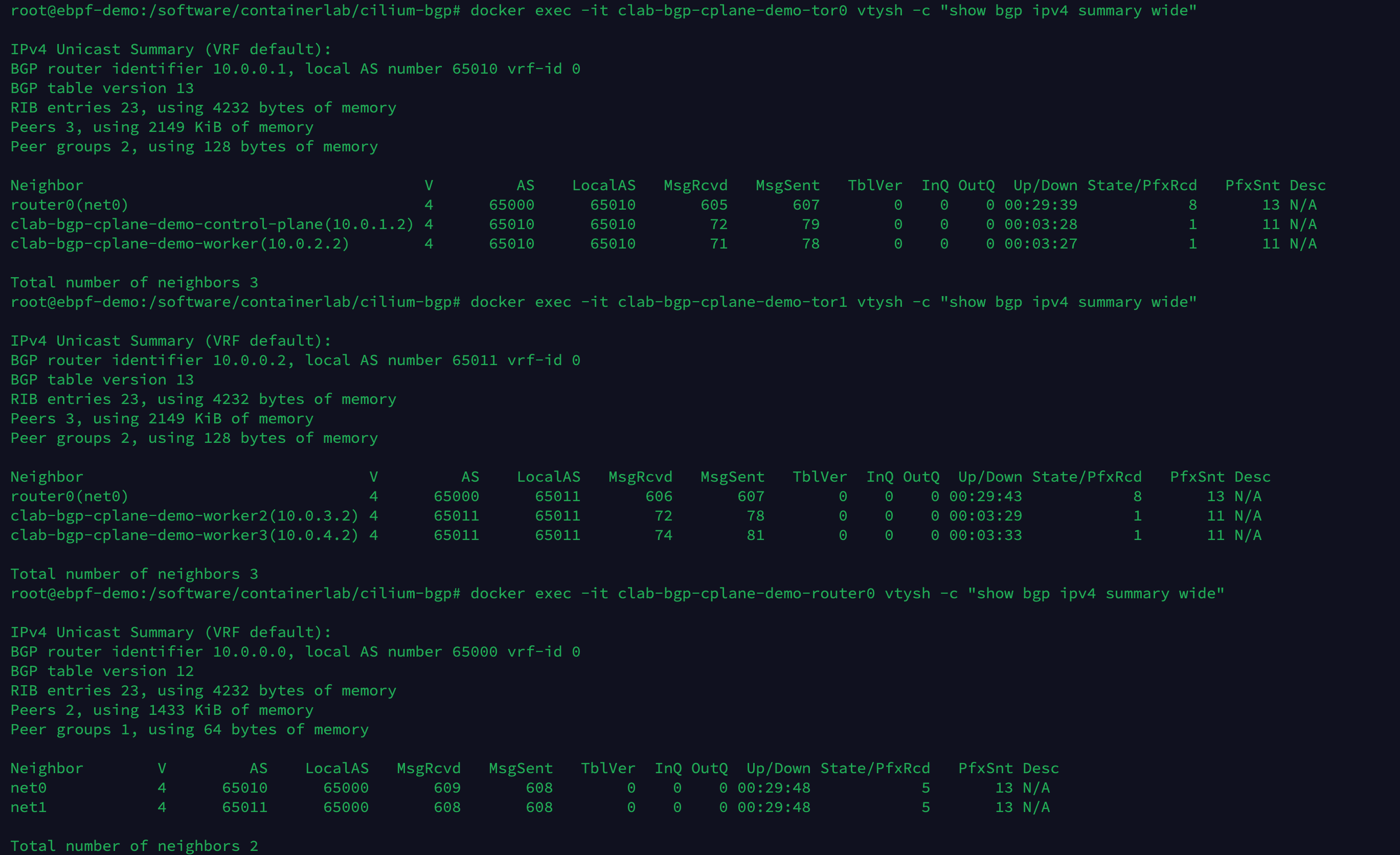 使用 Containerlab + Kind 快速部署 Cilium BGP 环境 - 知乎
