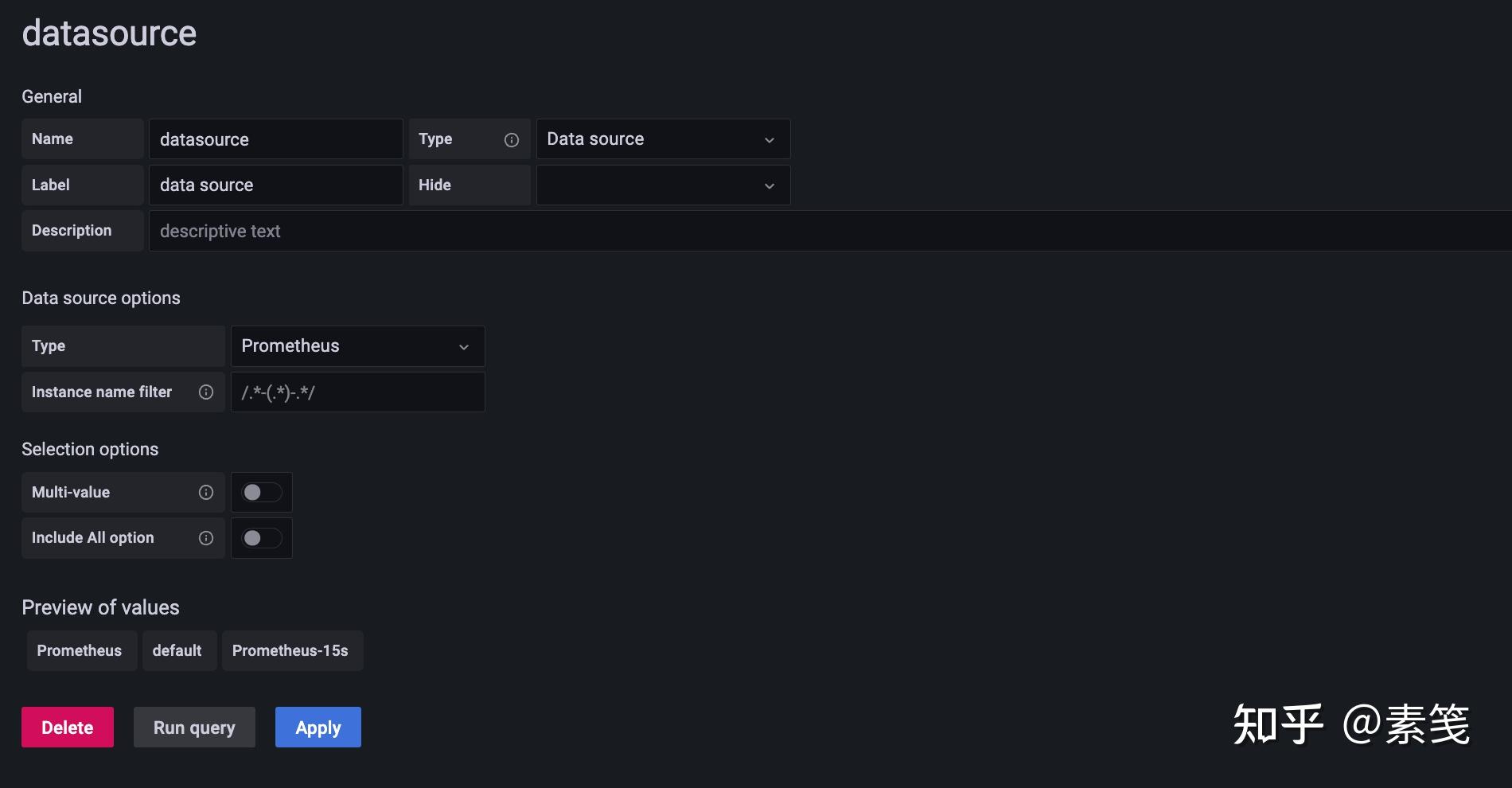 Grafana变量浅析 - 知乎